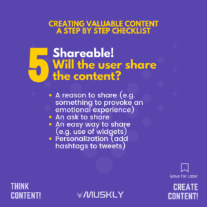 How to Create Valuable Content: A Step by Step Checklist to Follow ...